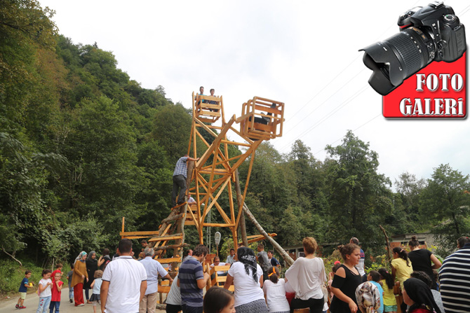 Ardeşen'de 162. Tahta Dönme Dolap Şenliği