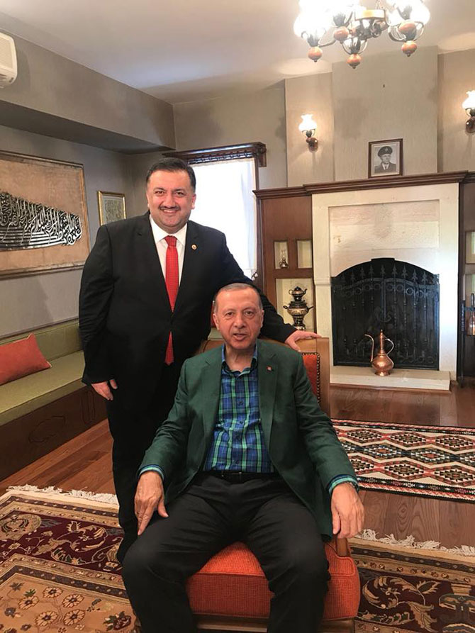 Hasan Karal, Cumhurbaşkanı Erdoğan İle Buluştu