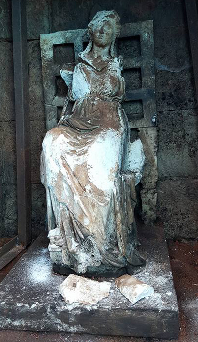 Kibele heykeli müzeye taşındı