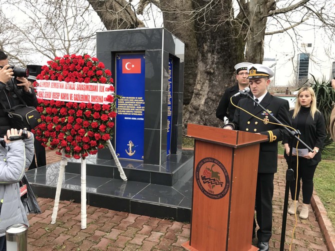 Kurtuluş Savaşı’nın İlk Deniz Şehidi Rizeli Kahya Anıldı