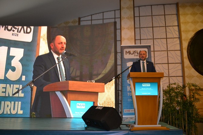 MÜSİAD Rize'de Recep Taylan Güven Tazeledi